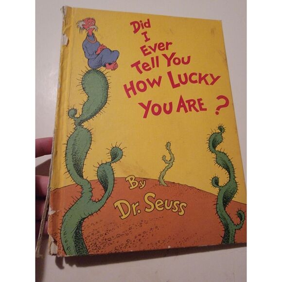 Accents | Did I Ever Tell You How Lucky You Are Dr Seuss First Edition ...